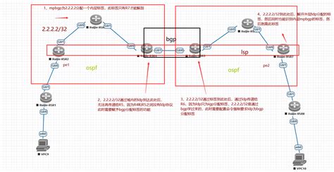 锐捷（十四）mpls vxn optionc的关键问题所在和具体问题分析 为什么mpls的optionc的asbr pe之间需要bgp标签