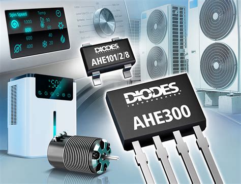 Hall Element Sensors Detect Motor Rotation And Current Electrical