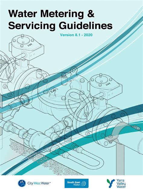 Water Metering And Servicing Guidelines Pdf Reclaimed Water Valve