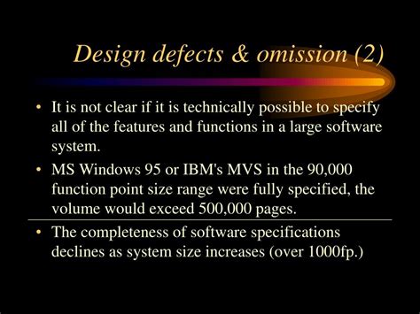 Ppt Categories Of Software Defects Powerpoint Presentation Free