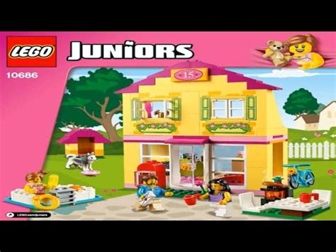 LEGO Juniors Family House 10686 - Лего Джуниорс Семейный домик - YouTube