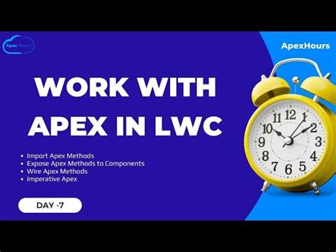 Call Apex Method From Lightning Web Components LWC Apex Hours