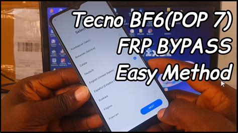Tecno BF Frp Bypass How To Remove Tecno Pop Frp YouTube