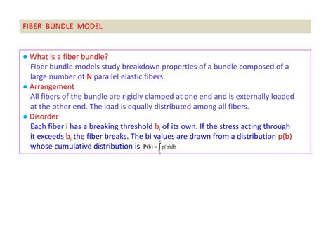 Ppt Scaling Relaxation Times Of Fiber Bundle Model Powerpoint
