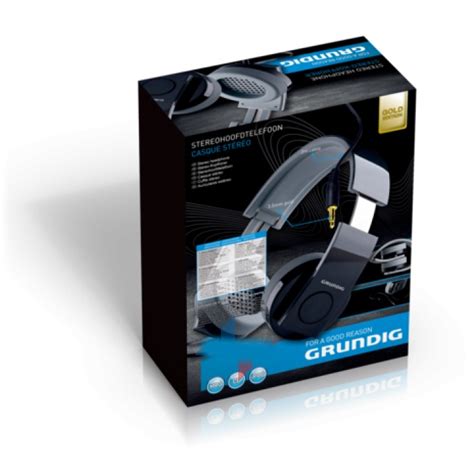 Grundig Headphones Gold Edition Black White And Black Grey Mska Solutions Ltd