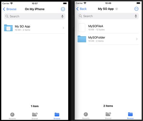 Ios How Can I Write A File In A Folder Located At Apples Files App In Swiftui Stack Overflow