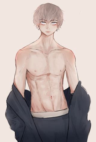 Shirtless Man Drawing At Explore Collection Of