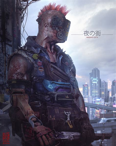 Night City 1 Tom Hisbergue Cyberpunk Boosterganger Cyberpunk Fixer