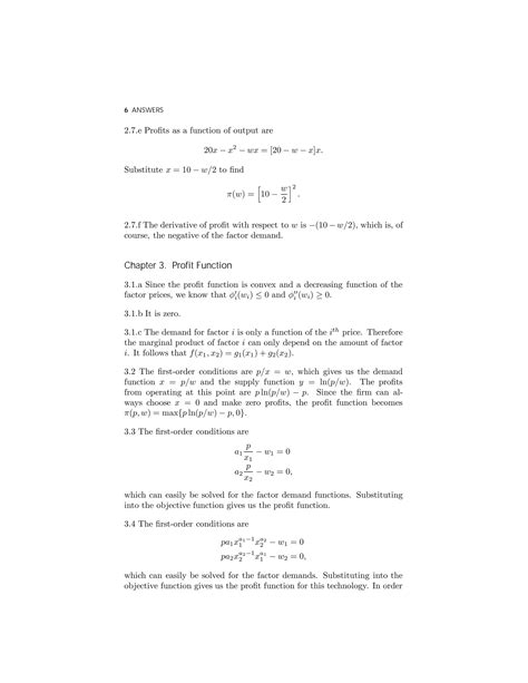 Varian Microeconomic Analysis Solution Book Pdf