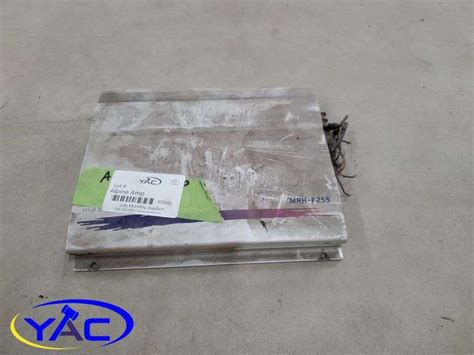 Alpine Amp Yac Auctions