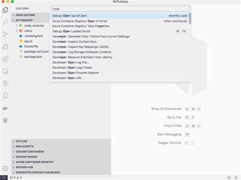 Attaching Visual Studio Code Debugger To Docker Node Js Rascheck