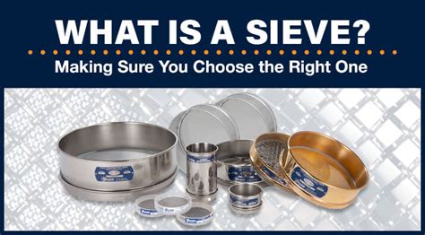 Sieve Sizes In Depth Guide To And Metric Sizes Gilson 55 Off