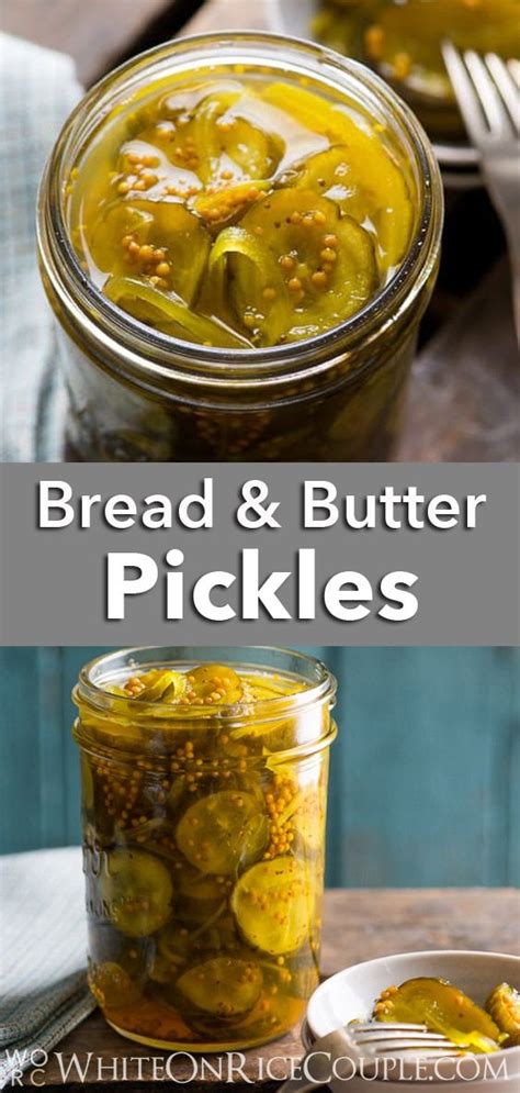 Bread And Butter Pickles Recipe Homemade Sweet Pickles Recipe Recipe