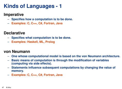 Ppt Programming Languages And Translators Coms W4115 Powerpoint