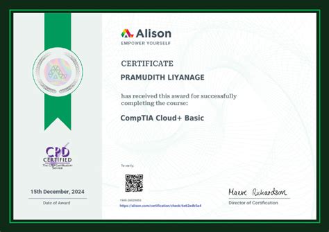 Alison Certificate Comptia Cloud Basics Pdf