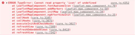 Javascript Angular Leaflet Leaflet Awesomemarkers Cannot Read