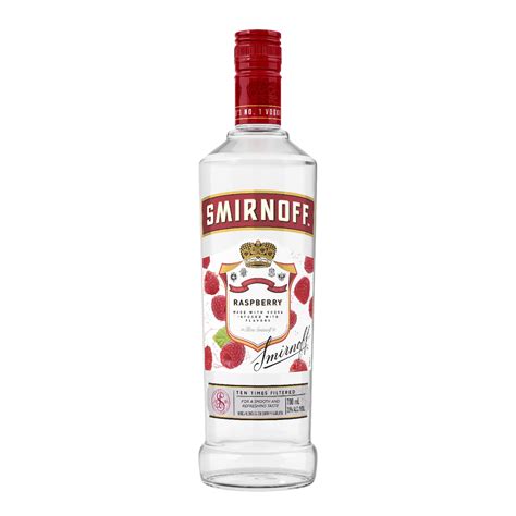 Vodka Smirnoff Raspberry Bot 700ml Bodega Online Abastecimiento