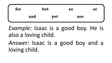 Coordinating Conjunctionpptx Free Download