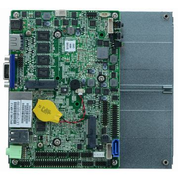 Mini Linux Embedded PC Motherboard Mini Computer 1 Mini PCIE Supports Wi Fi 3G Module Global