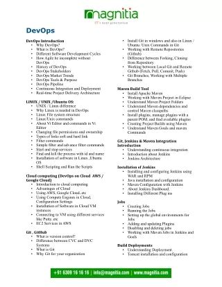 PPT An Overview Of DevOps Certification Training PowerPoint Presentation ID