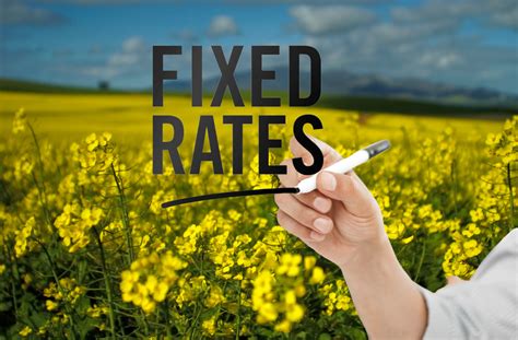 Fix Your Rates And You Fix Your Margin Purvis Agri Finance