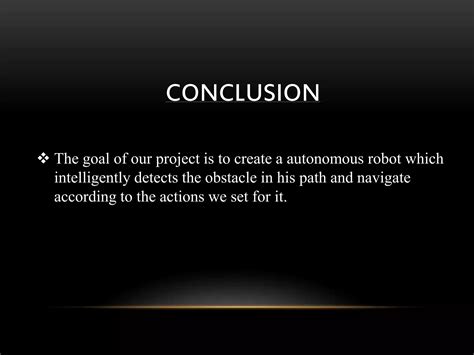 OBSTACLE AVOIDING CAR PPTX Robotics Technology Computing