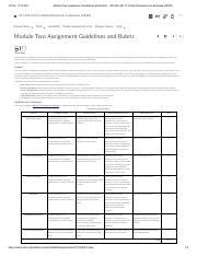Module Two Assignment Guidelines And Rubric INT X Global Dimensions In Business EW