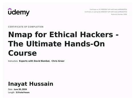 inayat hussain on linkedin ethicalhacking cybersecurity nmap