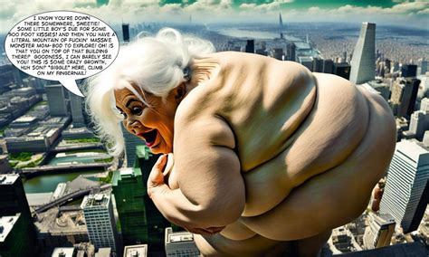 Giant Mom In City 09 By Nastydood On Deviantart