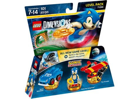 Lego Dimensions Sonic The Hedgehog Level Pack Set 71244 Fw16 Kr