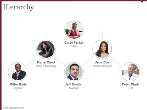 Hierarchy Ppt Powerpoint Presentation Themes