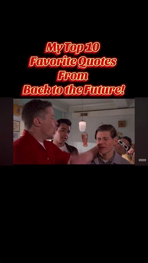 Top 10 Quotes From Back To The Futures 40th Anniversary Tiktok