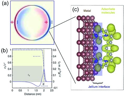 A The Calculated Spatial Distribution Map Of Induced Charge Density Download Scientific