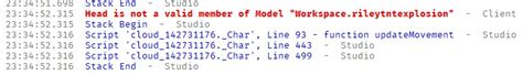 Having Trouble With Startercharacter Scripting Support Developer