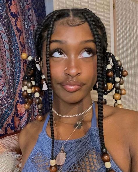 Pin On Knotless Braids With Beads