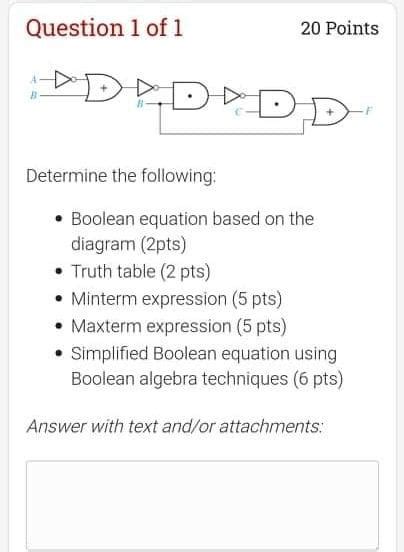 Solved Question Of Points DED DD Determine The Chegg