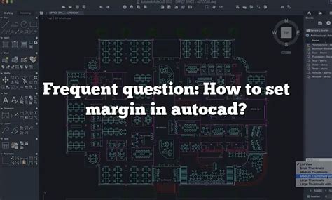 Frequent Question How To Set Margin In Autocad CADdikt