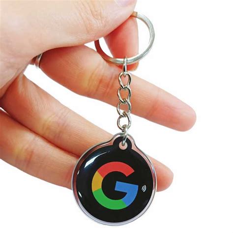 Customizable Nfc Rfid Keychain Programmable Logo 1356mhz Mini Tag