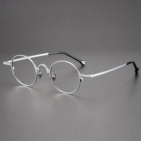 Briar Titanium Vintage Round Eyeglasses Frames Nektom Watches