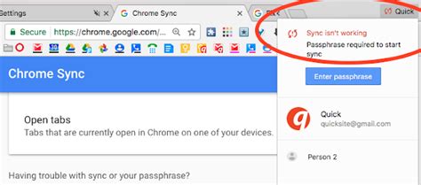 Why Are My Bookmarks Not Syncing In Chrome