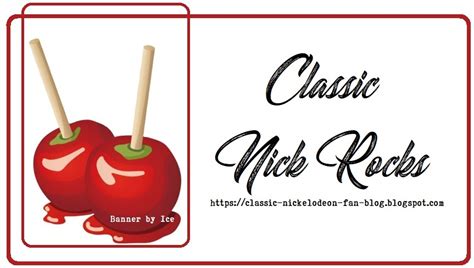 The Classic Nickelodeon Fan Blog Classic Nick Rocks