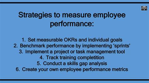 How To Evaluate And Measure Employee Performance Pptx