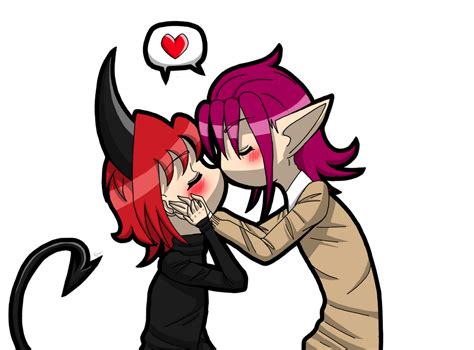 Chibi Kiss By Tessusayshi On Deviantart