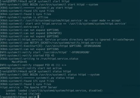 Can Not Start The Service When Reboot · Issue 137 · Gdraheimdocker