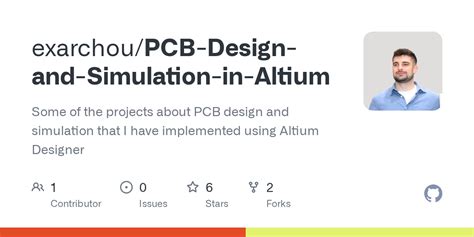 Github Exarchou Pcb Design And Simulation In Altium Some Of The Projects About Pcb Design And