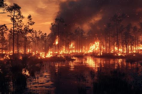 Global Warming Amp Pollution Premium Ai Generated Image