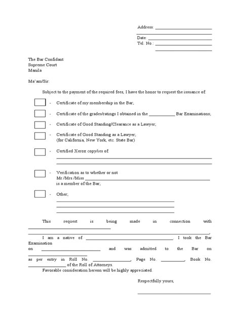 Obc Request Form For Certificates Pdf