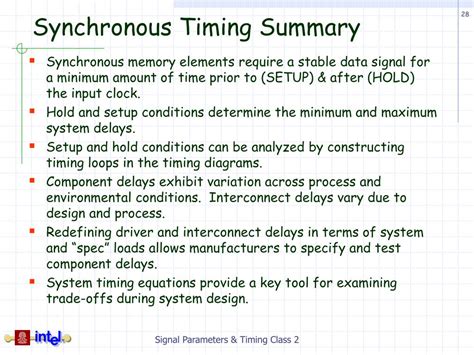 Ppt Signal And Timing Parameters I Common Clock Class 2 Powerpoint