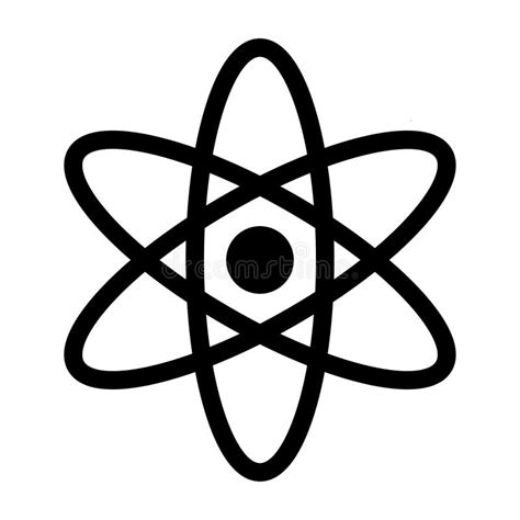 Symbol Representing Atomic Structure And Science Stock Illustration Illustration Of Discovery